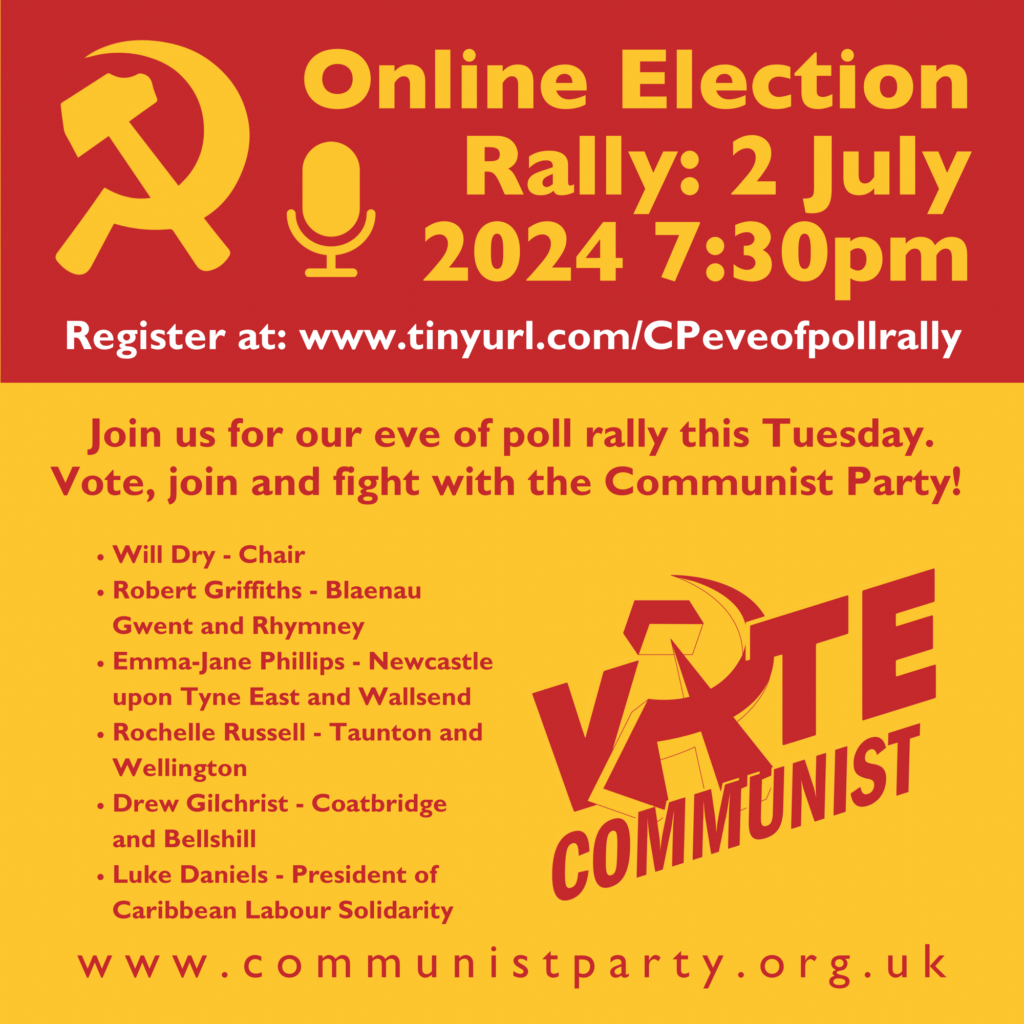 REGISTER NOW! CP Online Pre-Election Rally – 7:30pm 2 July 2024 ...